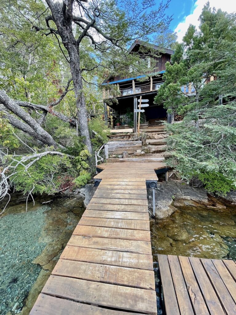 Island for sale with houses in Patagonia, Chile